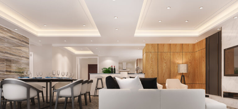 False Ceiling – Gaps Infra & Interiors